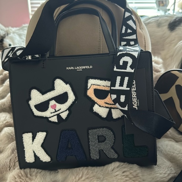 Karl Lagerfeld | Bags | Call Langerfield Crossbody With A Handle | Poshmark